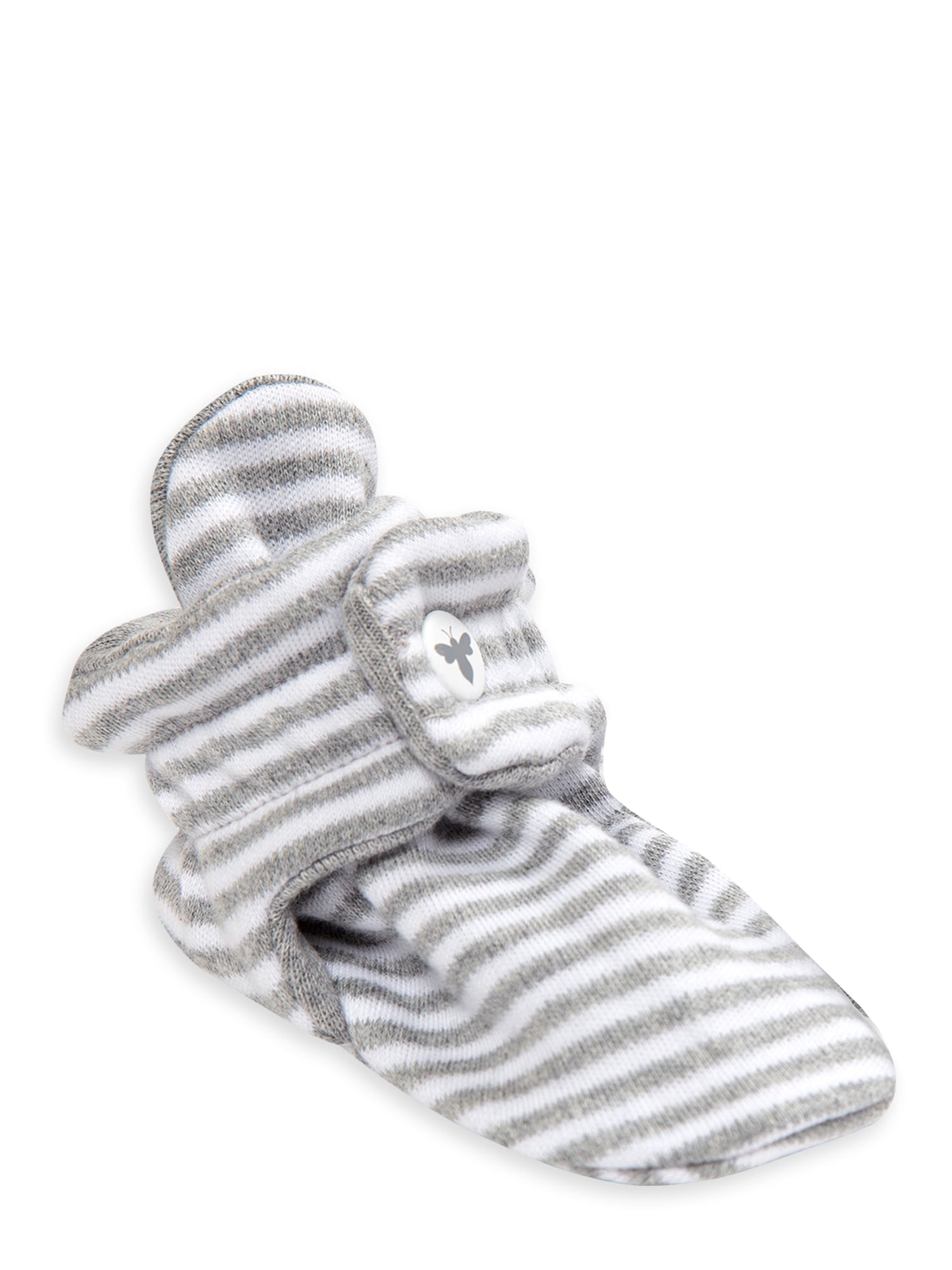 Burt's Bees Baby Organic Cotton Baby Booties, Sizes 0/3 Months-6/9 ...