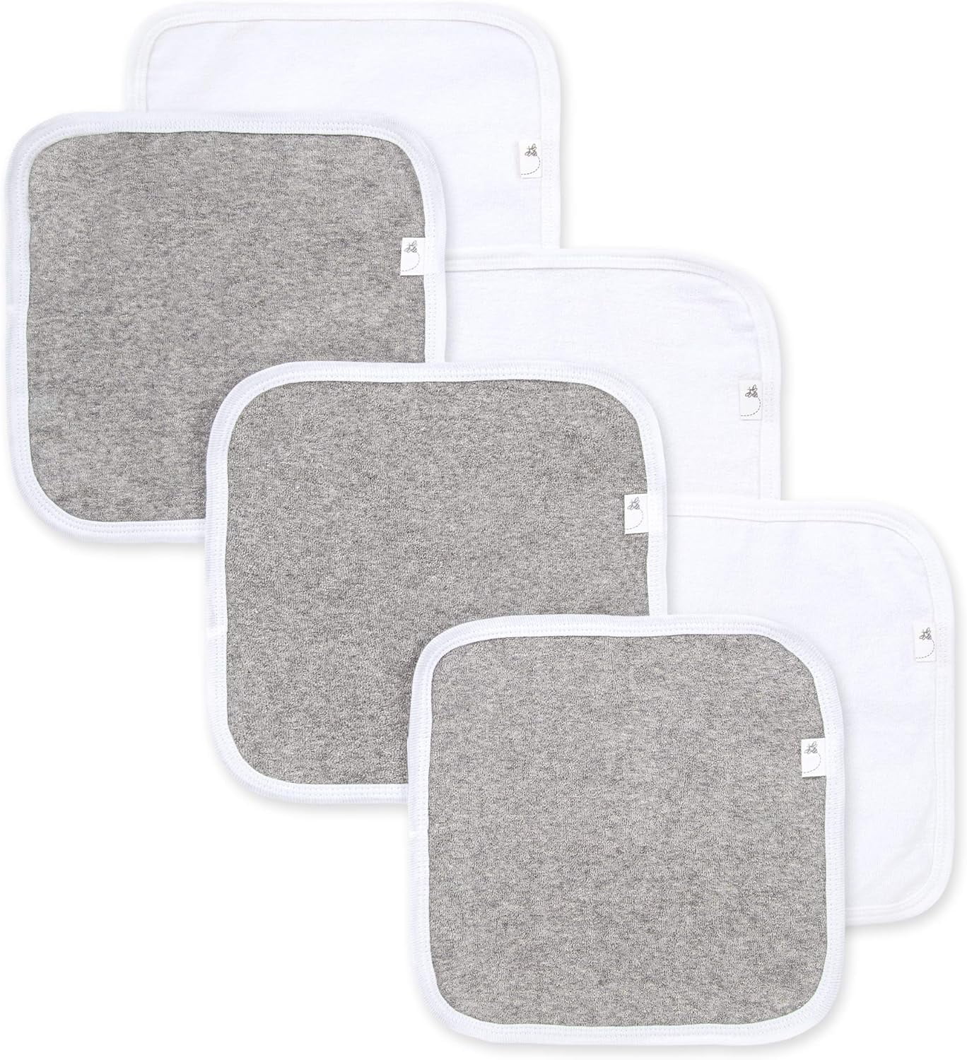 Burt's Bees Baby - Washcloths, Organic Cotton 6-Pack - Walmart Business ...