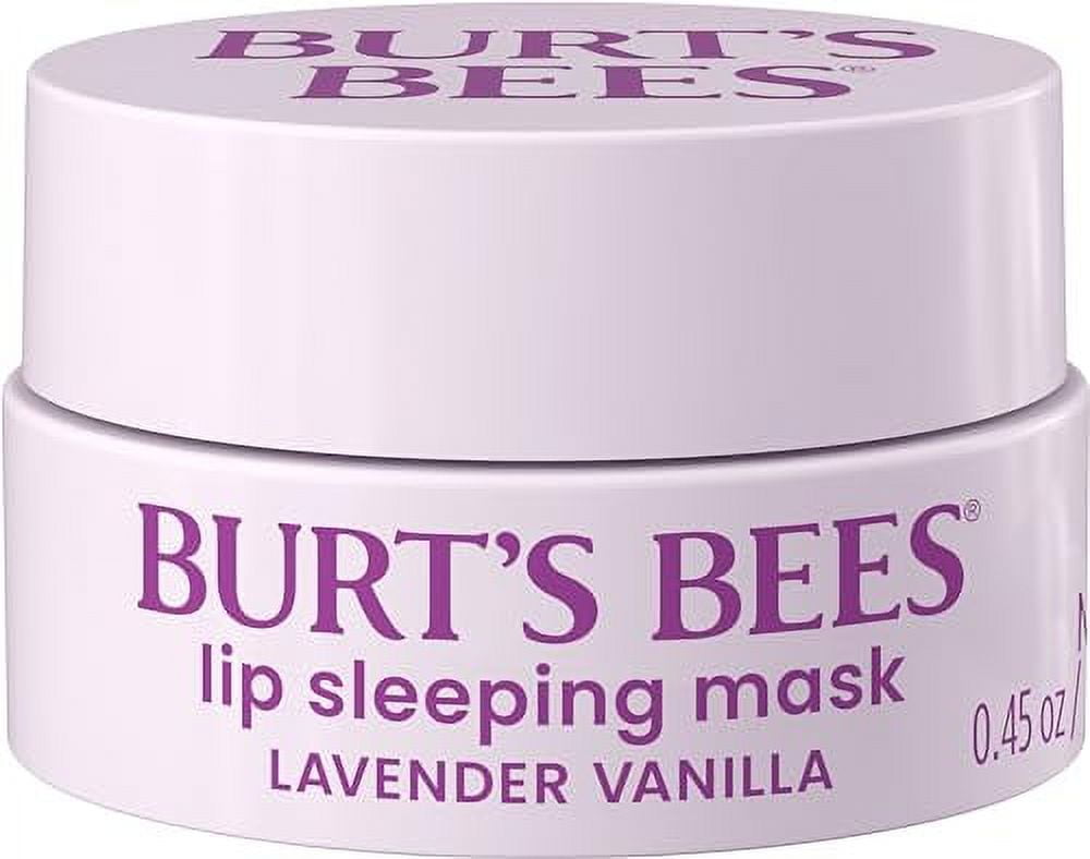 Burtâ€™s Bees Lavender Vanilla Lip Sleeping Mask, With Hyaluronic Acid ...