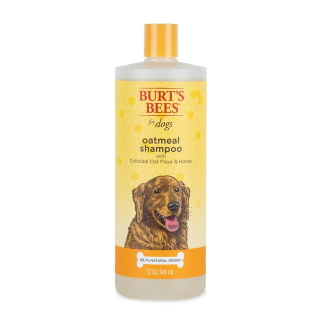 Burt's Bees Natural Oatmeal Dog Shampoo with Honey & Beeswax, Sulfate ...