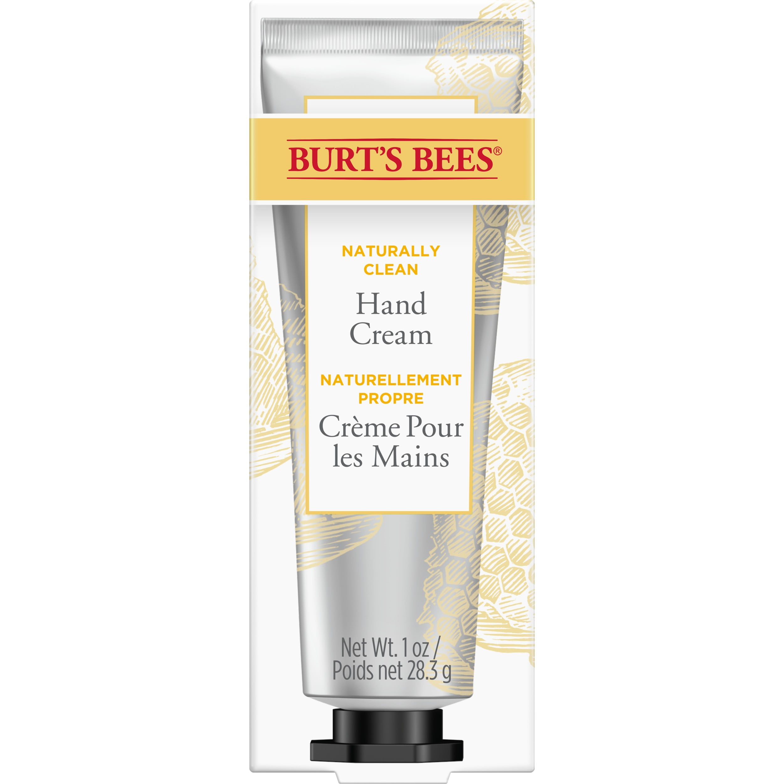 Burt's Bees Naturally Clean Hand Cream with Shea Butter and Baobab Oil ...