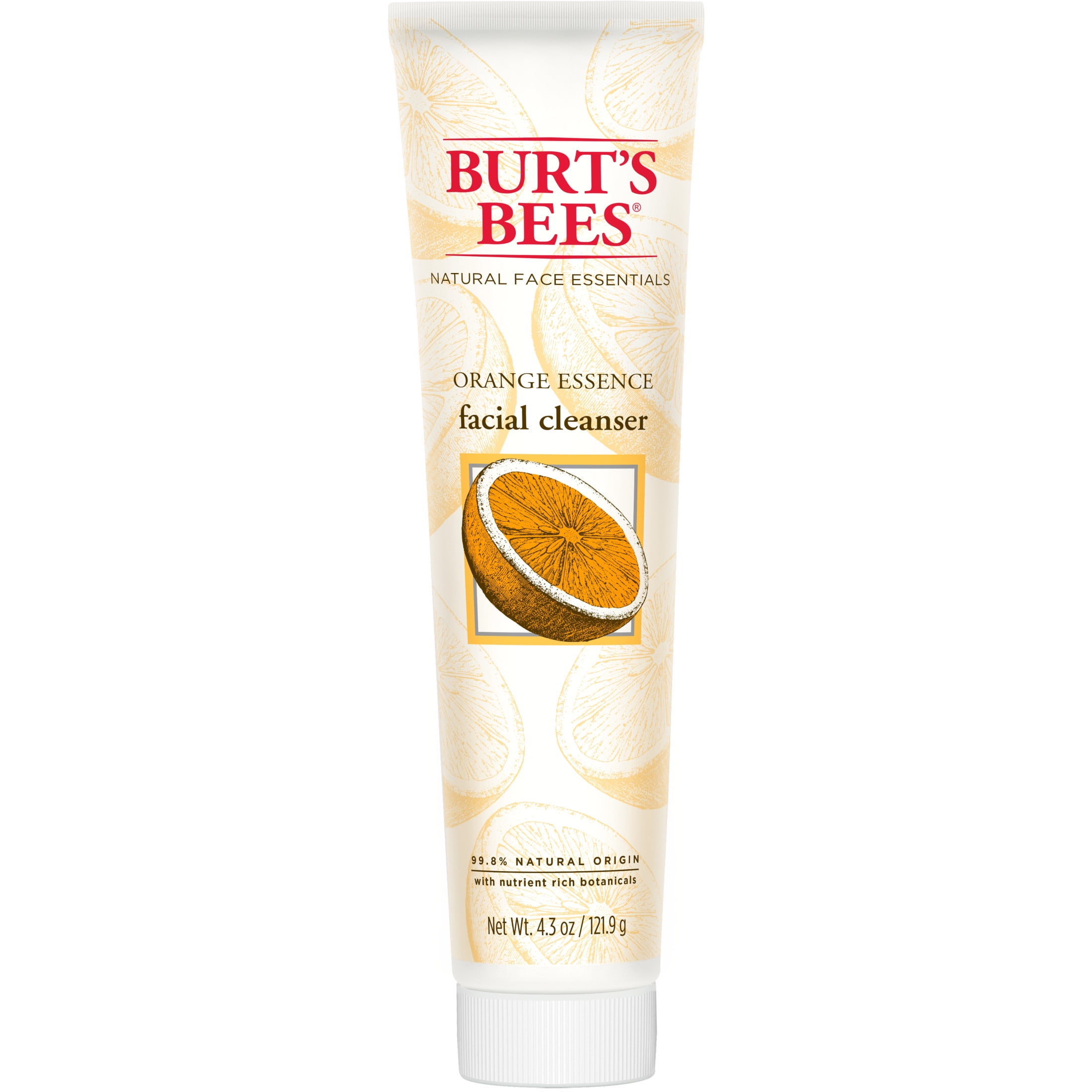 Burt's Bees Natural Orange Essence Facial Cleanser, Deep Clean Sulfate ...