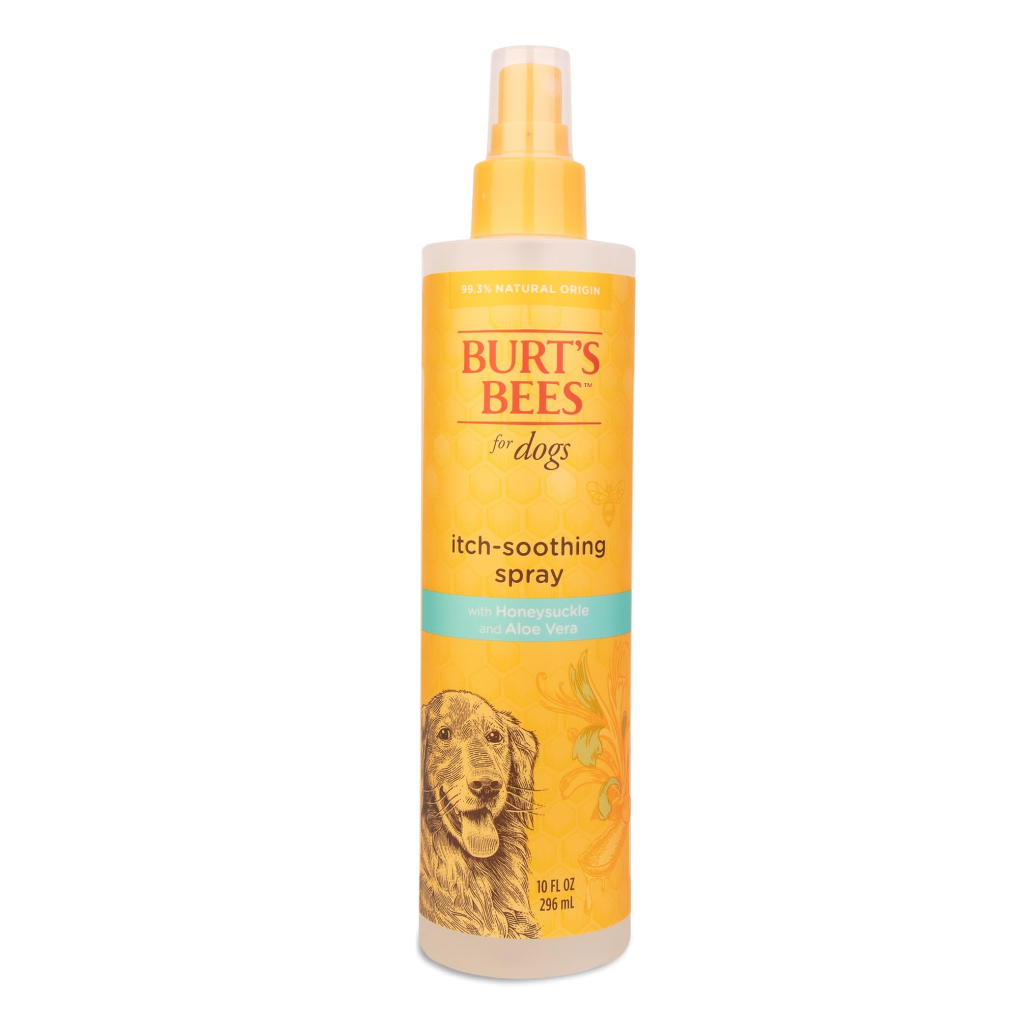 Burt's Bees for Pets TSF6 Itch Soothing Spray with Honeysuckle, 95% ...