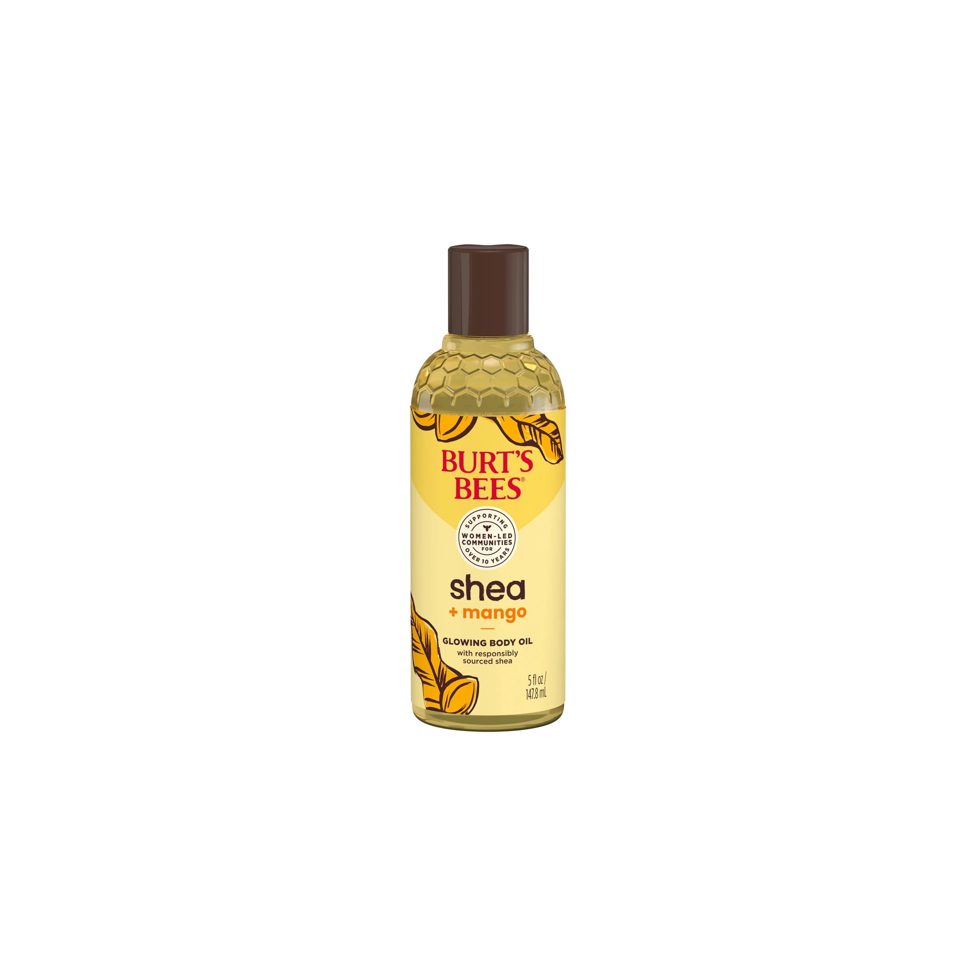 Burt's Bees Shea + Mango Glowing Body Oil 5 oz. (Pack of 24) - Walmart.com