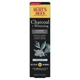 Burt's Bees Toothpaste, Natural Flavor, Charcoal with Fluoride ...