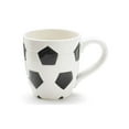 Ceramic Soccer Ball Design Sports Coffee Tea Mug with Handle Great Gift ...