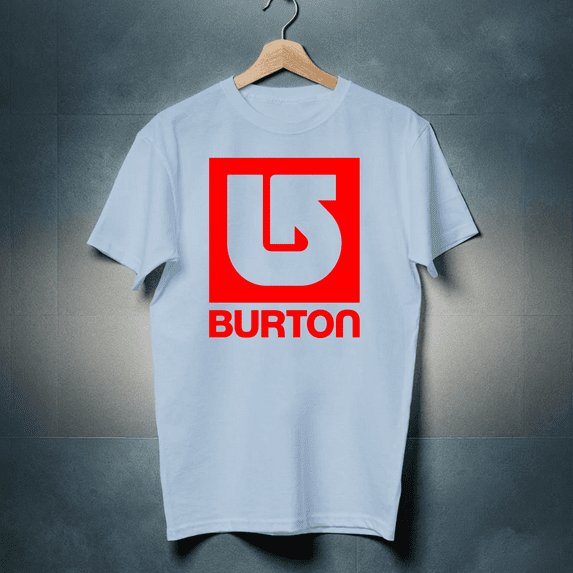Burton Men's Snowboards Logo Men's T-Shirt Brand New From American Size ...
