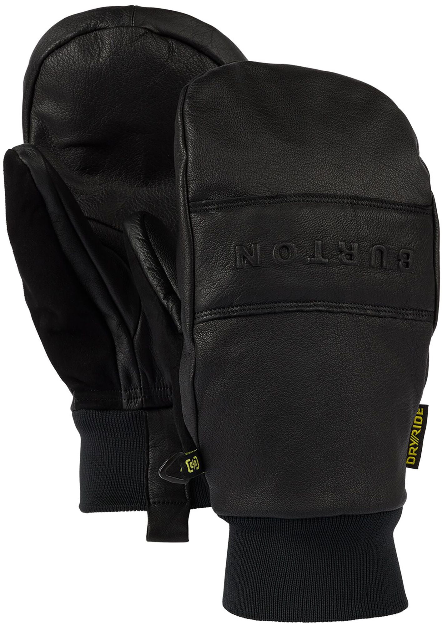 Burton Men's Treeline Leather Mitt (True Black, S) - Walmart.com