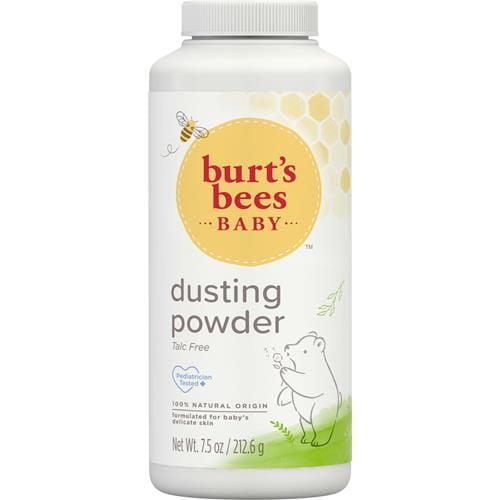 Burts Bees Baby Dusting Powder, 100% Natural Origin, Talc-Free ...