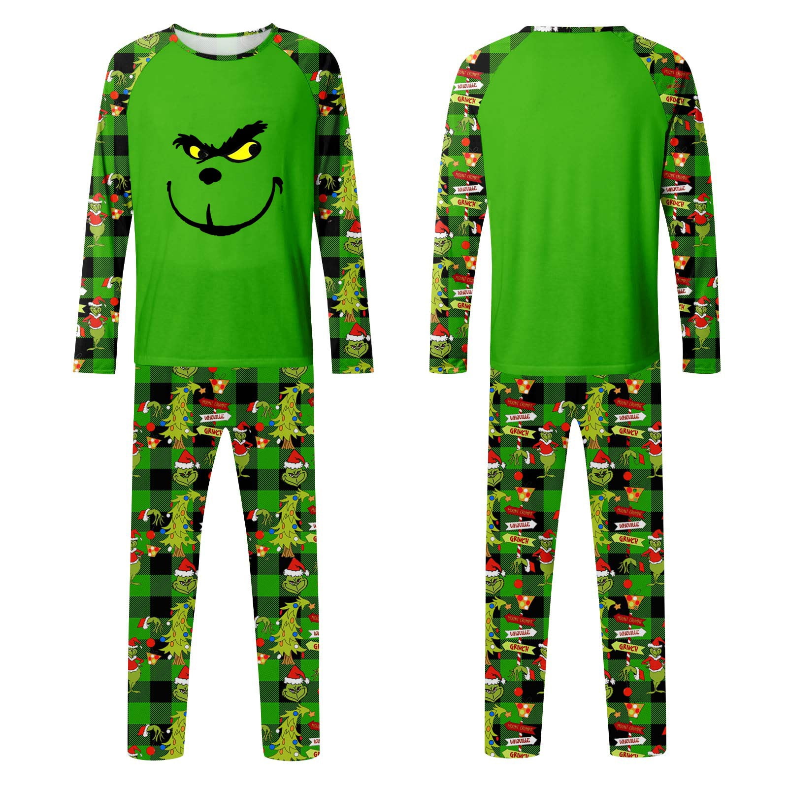 Burts Bees Family Pajams Festive Green -Inspired Family Pajama Set ...