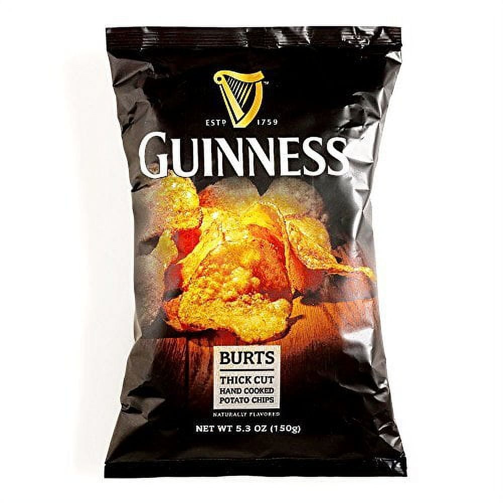 Burts Guinness Potato Chips 5.3 oz each (1 Item Per Order) - Walmart.com