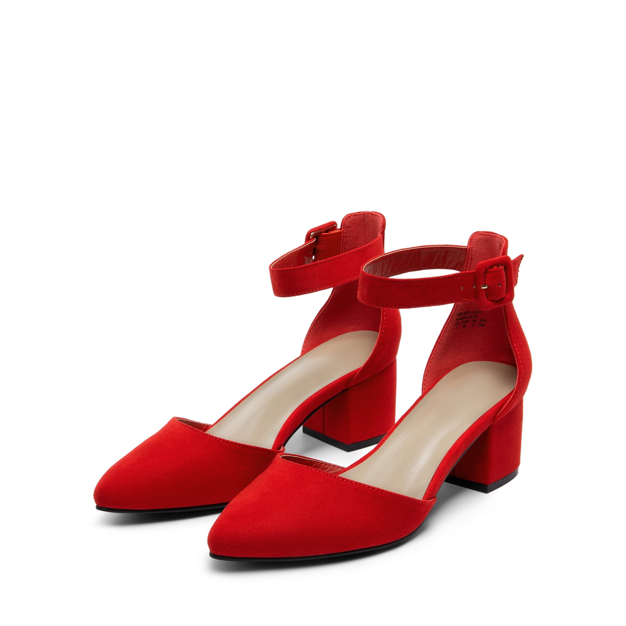 Customer reviews for BURUDANI Women's Strappy Chunky Heel Dress Pump ...