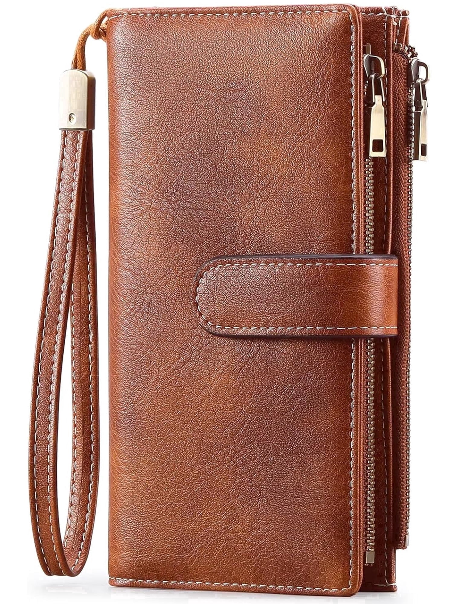GMDISC, Wallet for Women, RFID Blocking, Large Capacity Leather Wallet ...