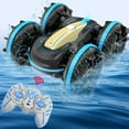 Burufy Remote Control Cars,4WD RC Stunt Car,Water Land Dual Use RC Cars ...