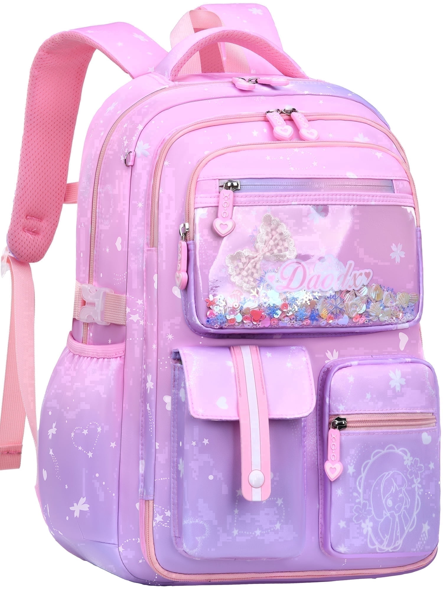Gmdisc School Backpacks for Girls, Kids Lightweight Fashion School Bag ...
