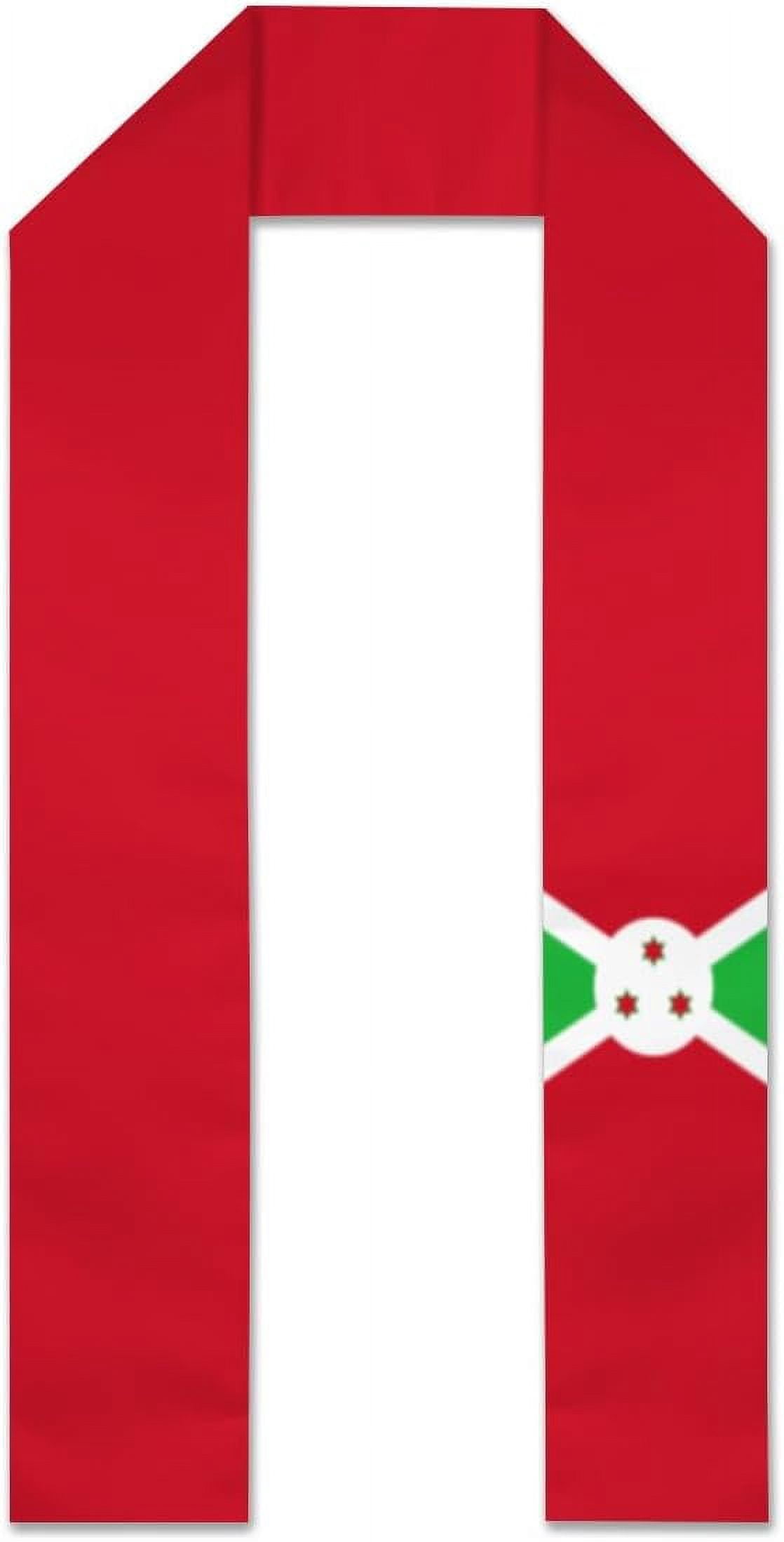 Burundi Cool Flag Graduation Stole Graduate Shawl Sash Scraf Gift For ...