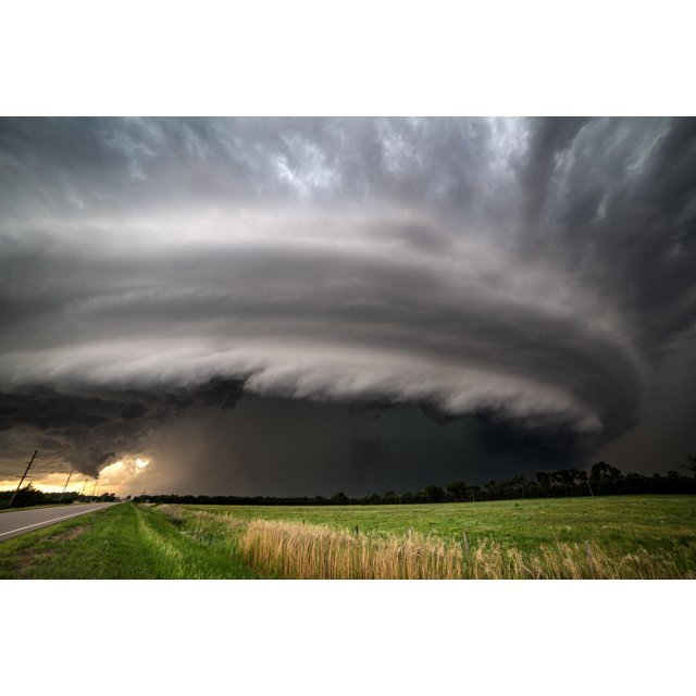 Burwell Nebraska Supercell Thunderstorms Photo Photograph Cool Wall Art ...