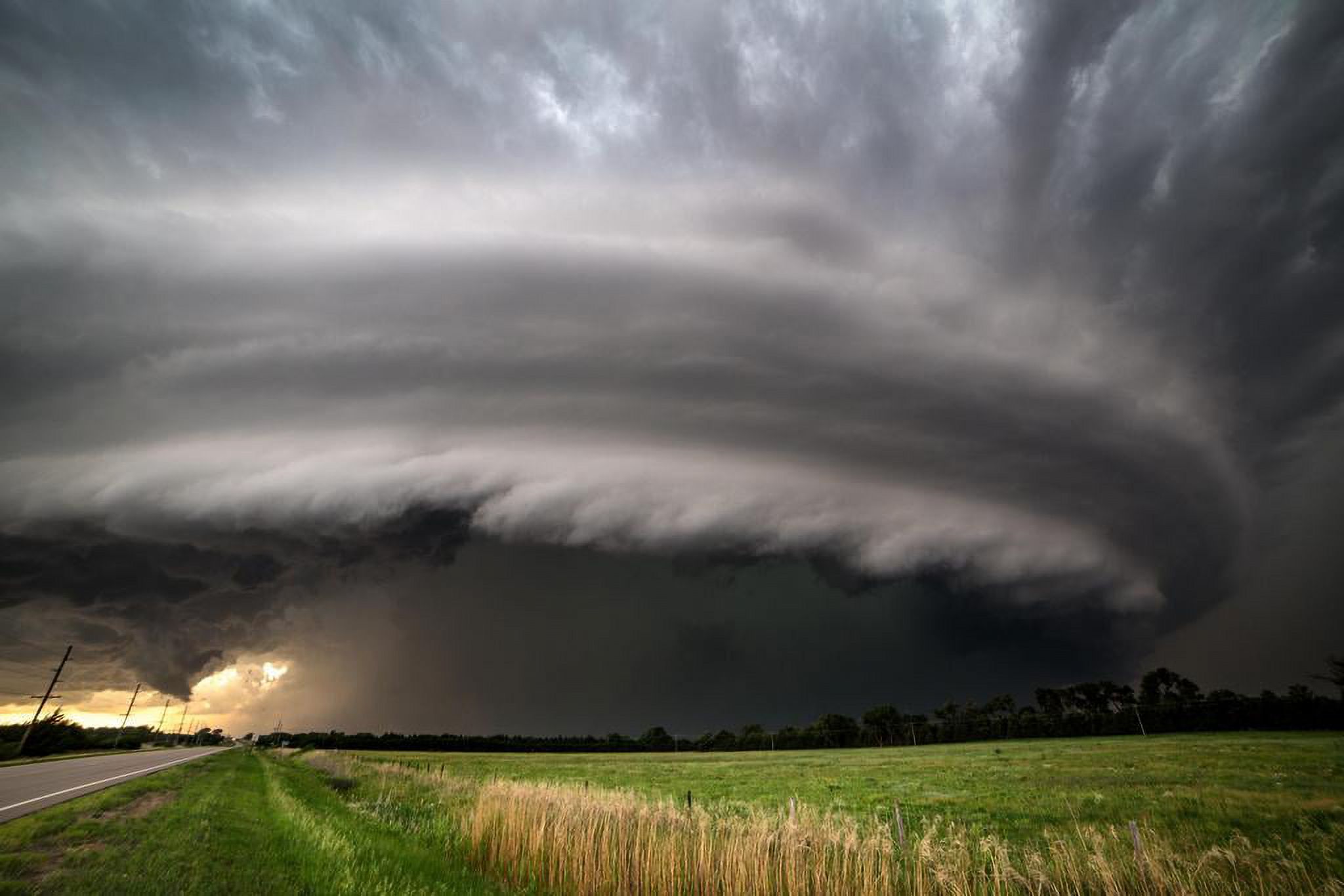 Burwell Nebraska Supercell Thunderstorms Photo Photograph Cool Wall Art ...