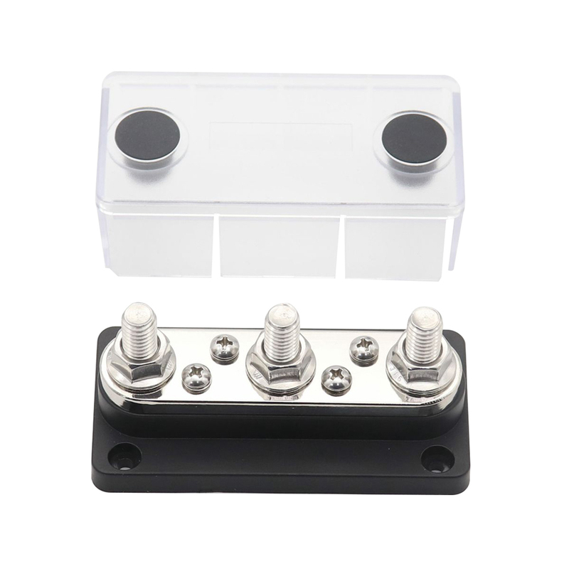 Bus Bar Box M8 4 Terminal Ways Bus Bar Box Board High Current Busbar ...