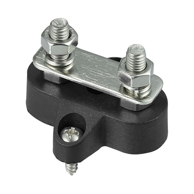 Bus Bar Junction Block 1/4" M6 Positive Dual Power Post Insulated ...
