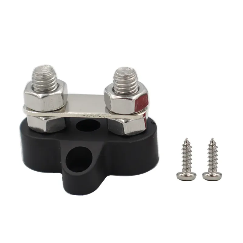 Bus Bar Terminal Block Battery Power Stud Junction M6 M8 M10 BusBar Heavy Duty Power ...