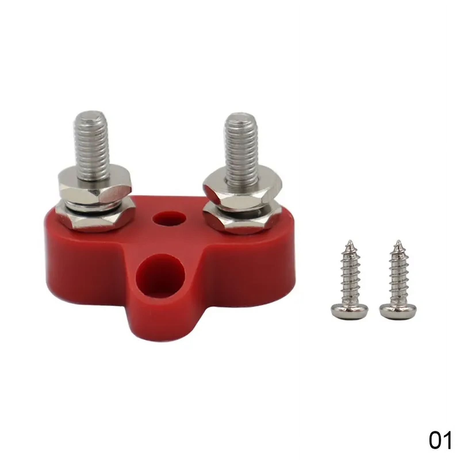 Bus Bar Terminal Block Battery Power Stud Junction M6 M8 M10 BusBar Heavy Duty Power ...