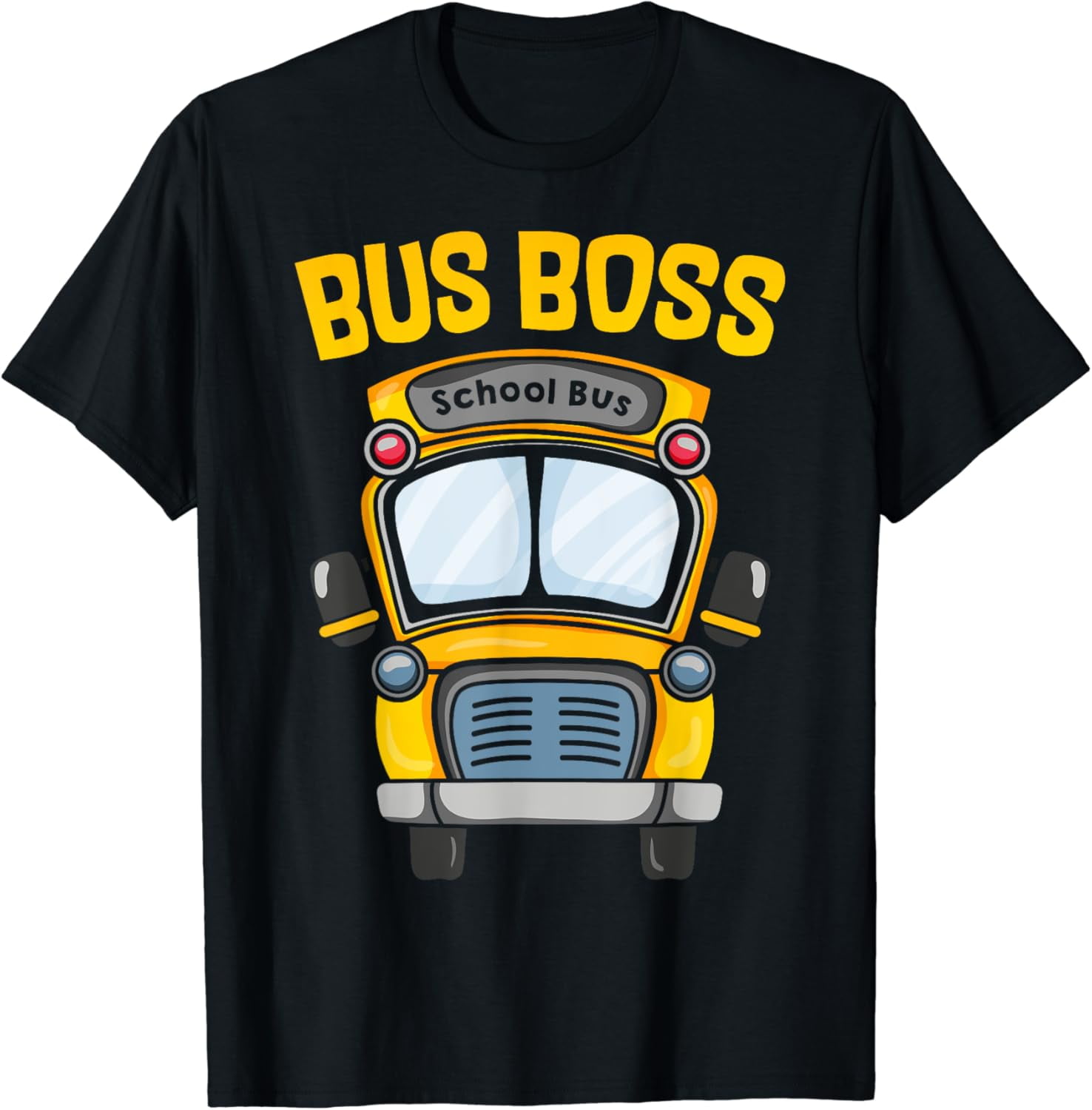 Bus Boss School Bus Drivers Retirement Novelty T-Shirt mens t shirt ...