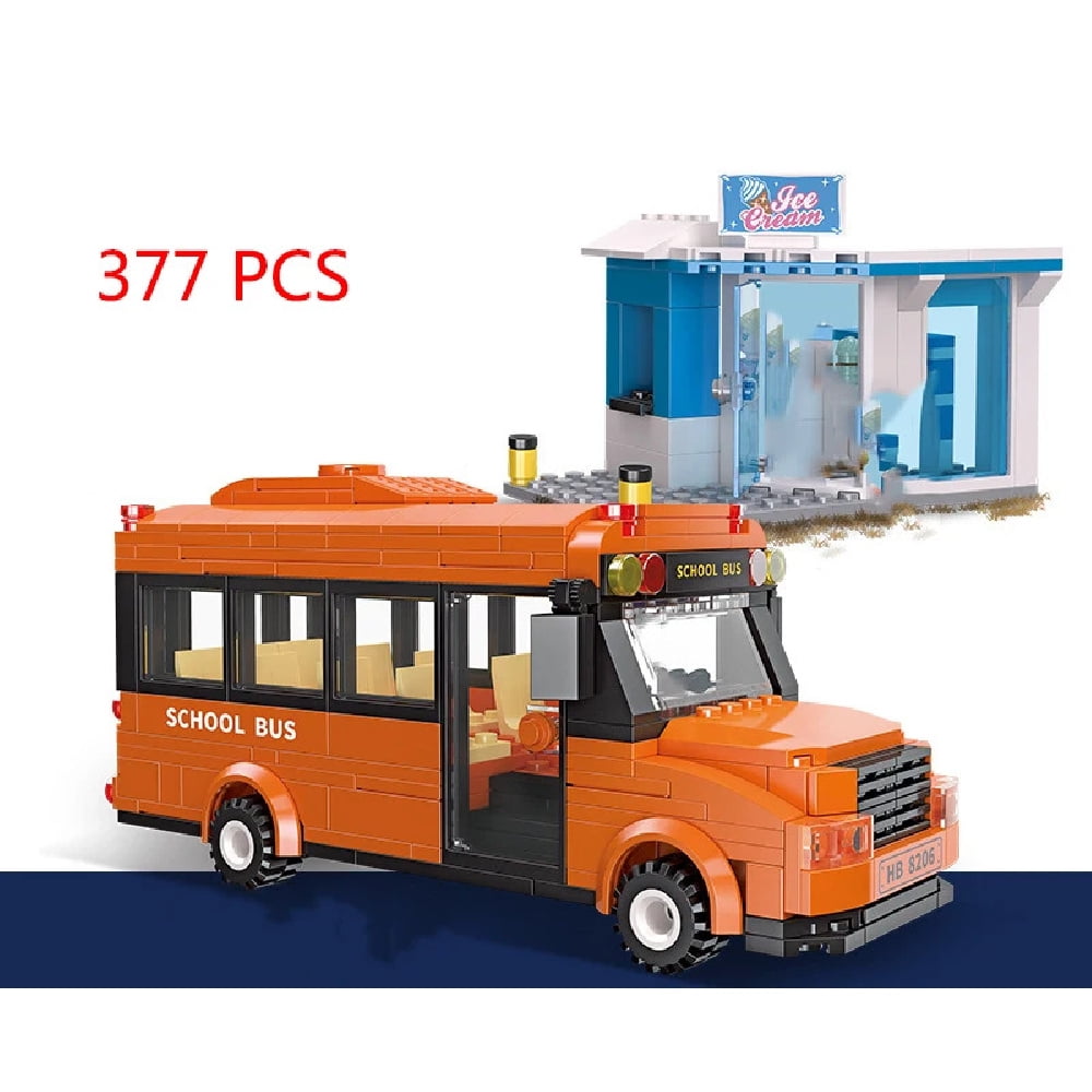 Bus City UK London Building Blocks School Vehicle Friends Wedding Car ...