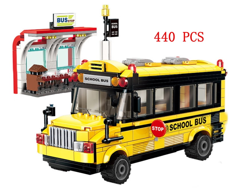 Bus City UK London Building Blocks School Vehicle Friends Wedding Car ...