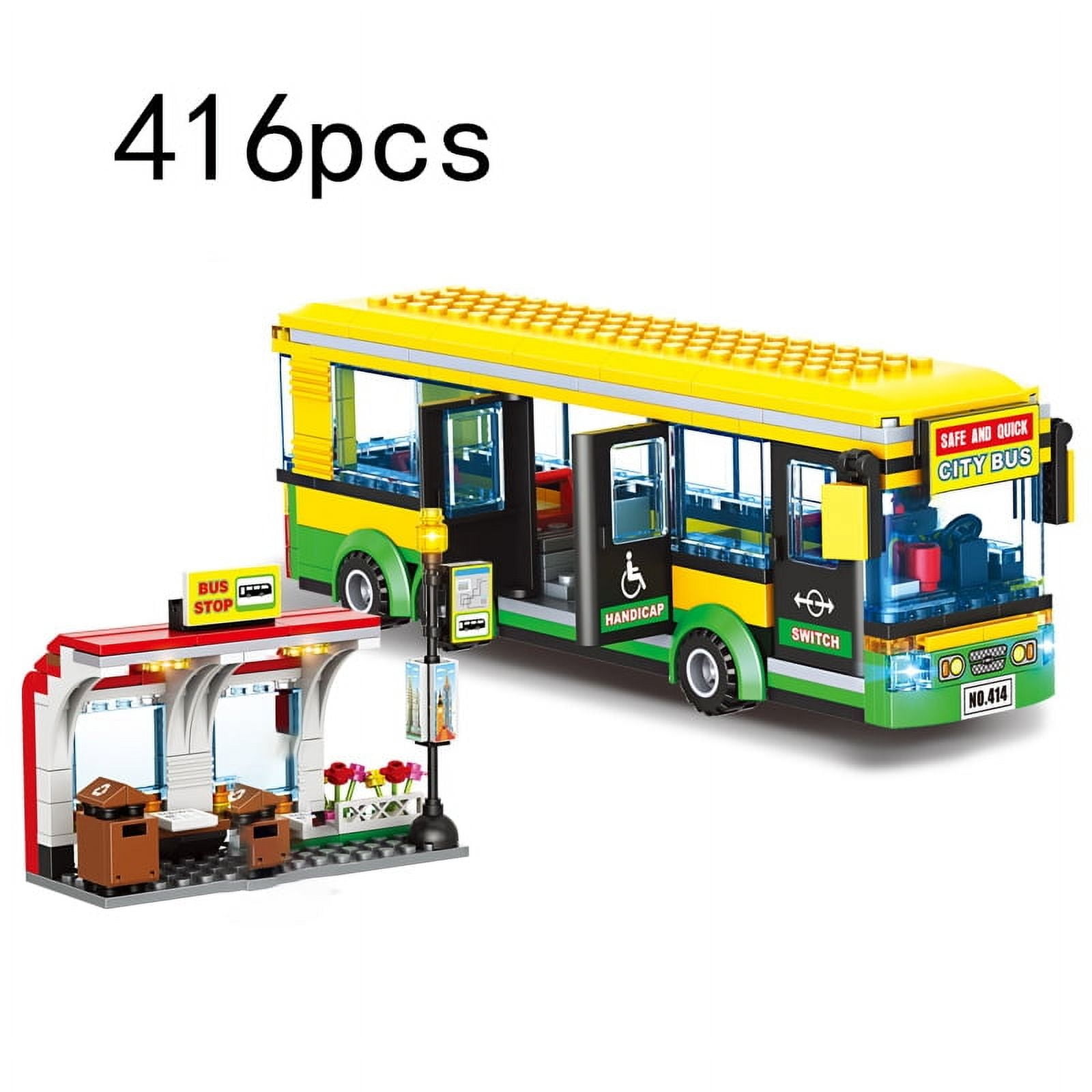 Bus City UK London Building Blocks School Vehicle Friends Wedding Car ...