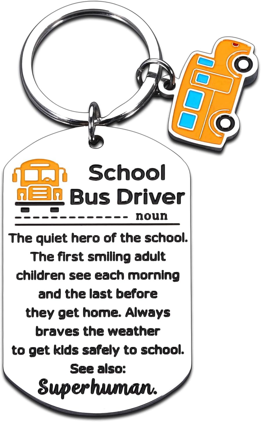 Bus Driver Appreciation Gifts, Bus Driver Gifts Keychain, School Bus ...