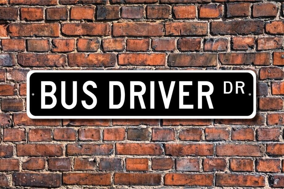 Bus Driver Bus Driver Gift Bus Driver sign Bus Driver decor ...