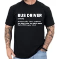 Bus Driver Definition Humorous Job Role Quality Professional Theme ...