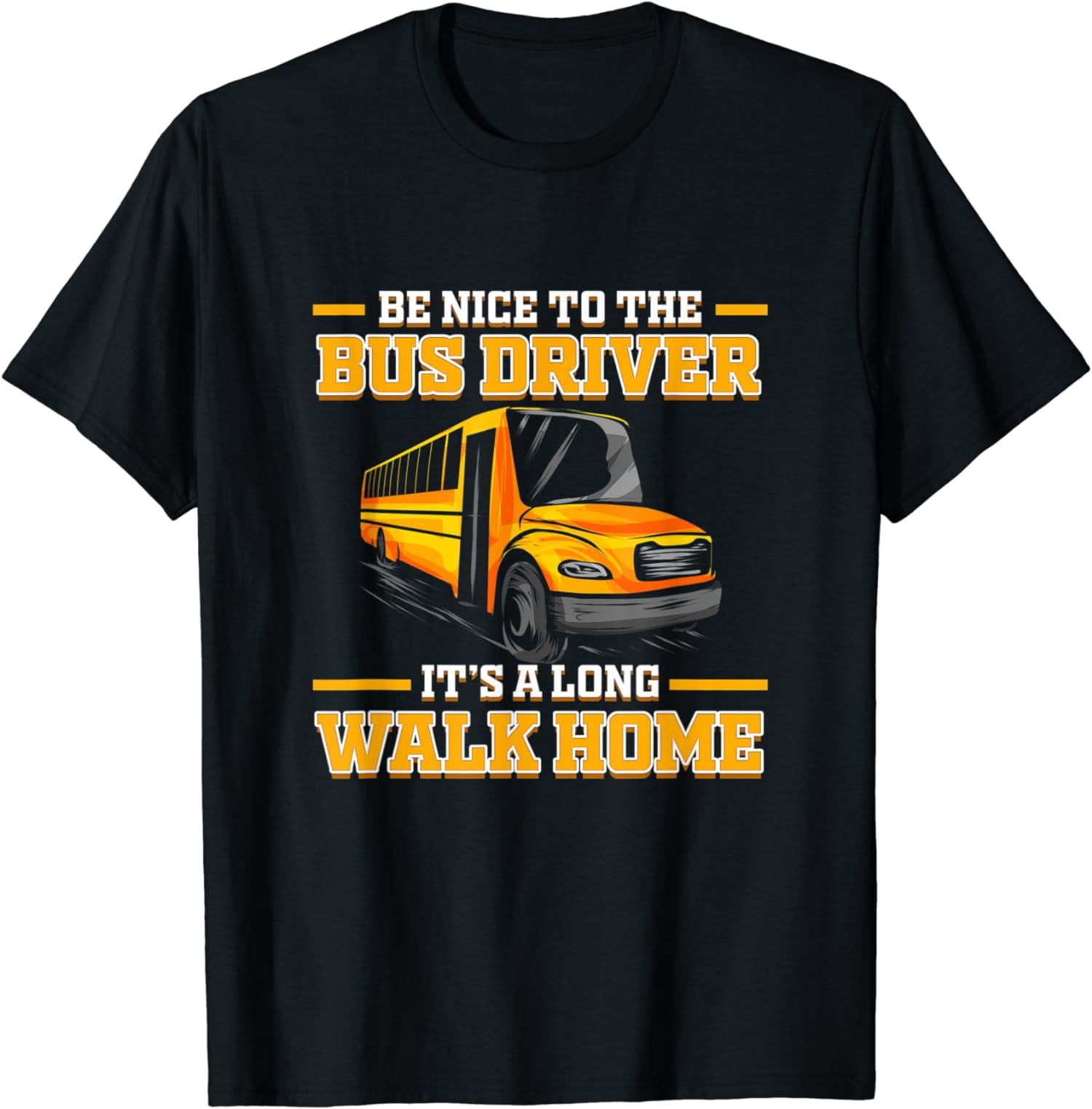 Bus Driver Gift for School Bus Driving Student Delivery T-Shirt ...