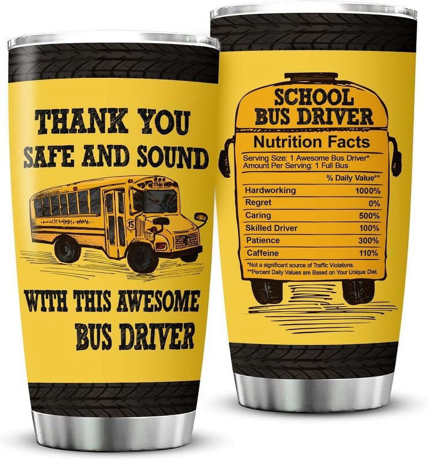 Bus Driver Appreciation Card Ideas School Bus Driver Appreciation Gift ...