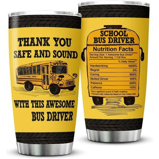 Bus Driver Gifts for Men Women School Bus Driver Appreciation Gifts Bus ...