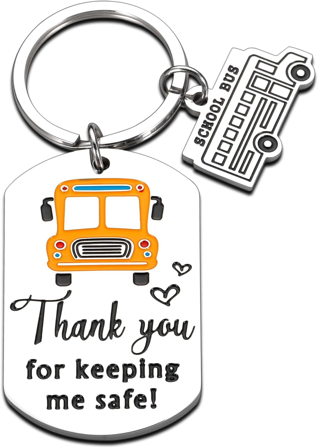 Bus Driver Gifts, Thank You Keychain Gift for Bus Driver, School Bus ...