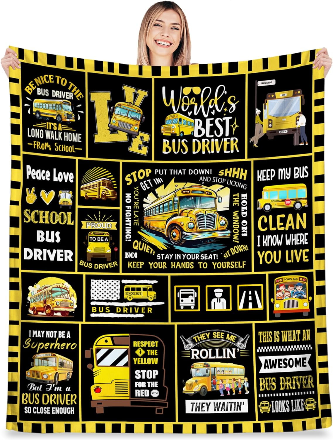 Bus Driver Gifts for Women Men, Bus Driver Appreciation Gifts, School ...