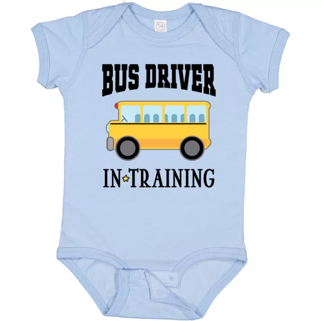 Bus Driver In Training Outfit Baby Bodysuit Future Occupation Childs ...