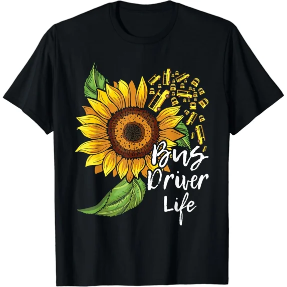 Bus Driver Life School Bus Driver Appreciation Gift Unisex T-Shirt, up ...