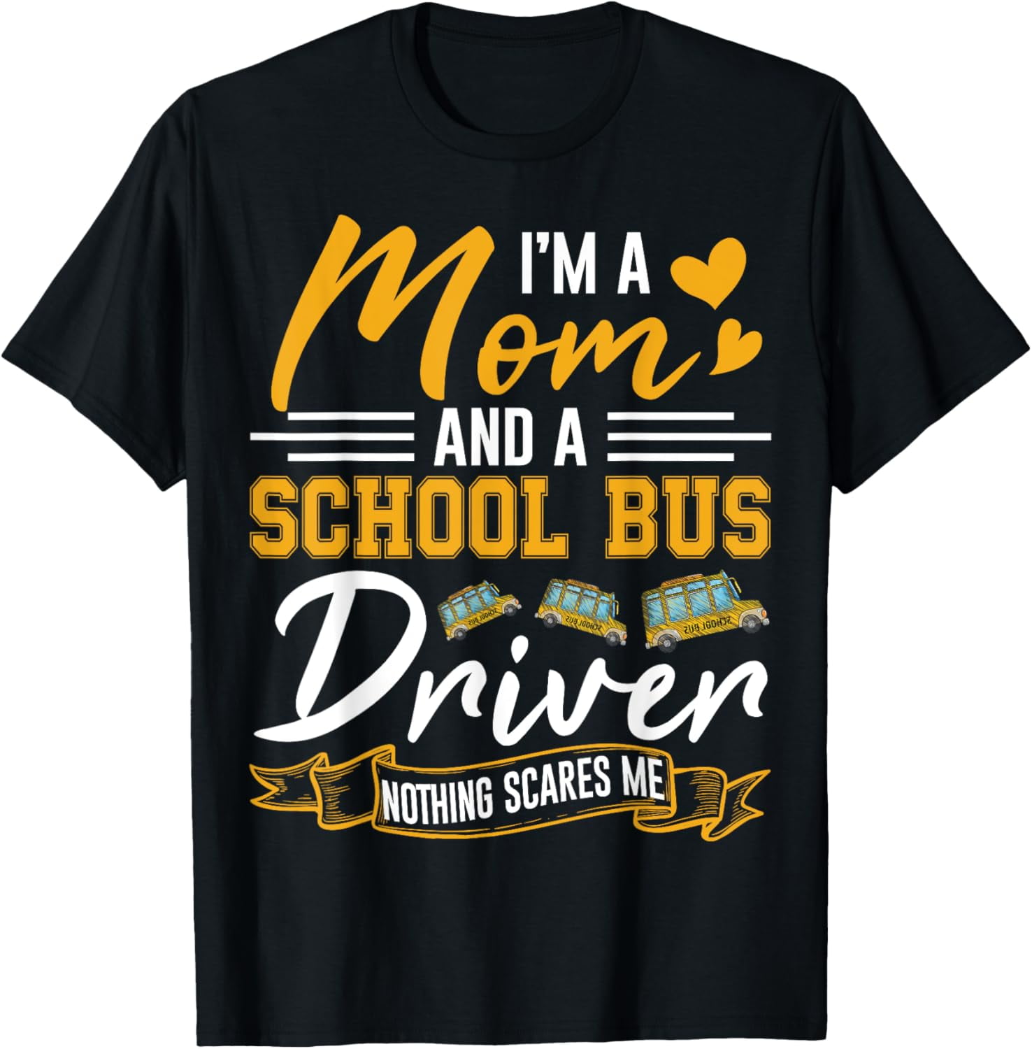 Bus Driver Mom Shirt Funny Mom School Bus Driver Gift T-Shirt - Walmart.com