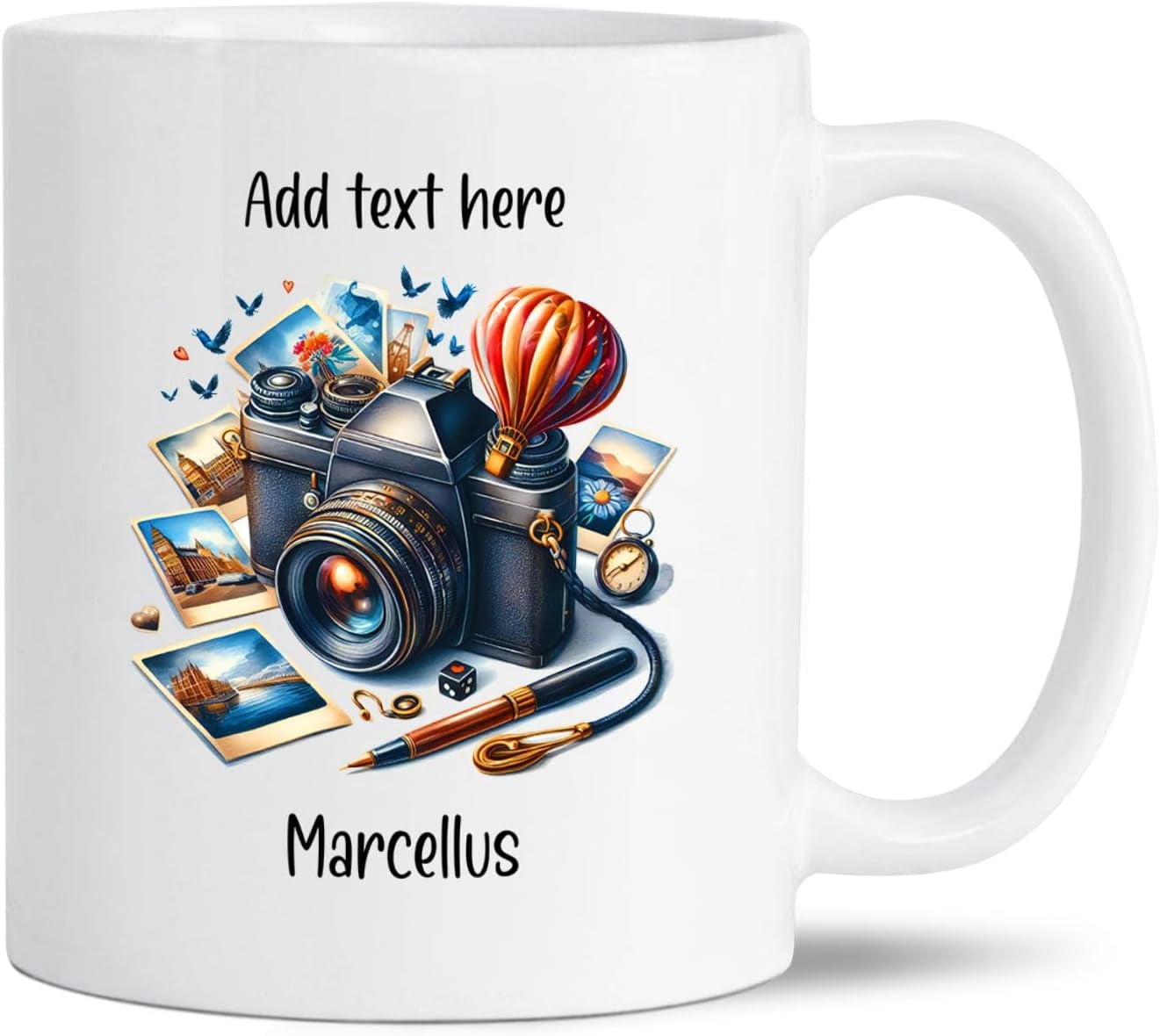 Bus Driver Mug Cup Gifts, Personalized Text & Name Bus Driver White ...