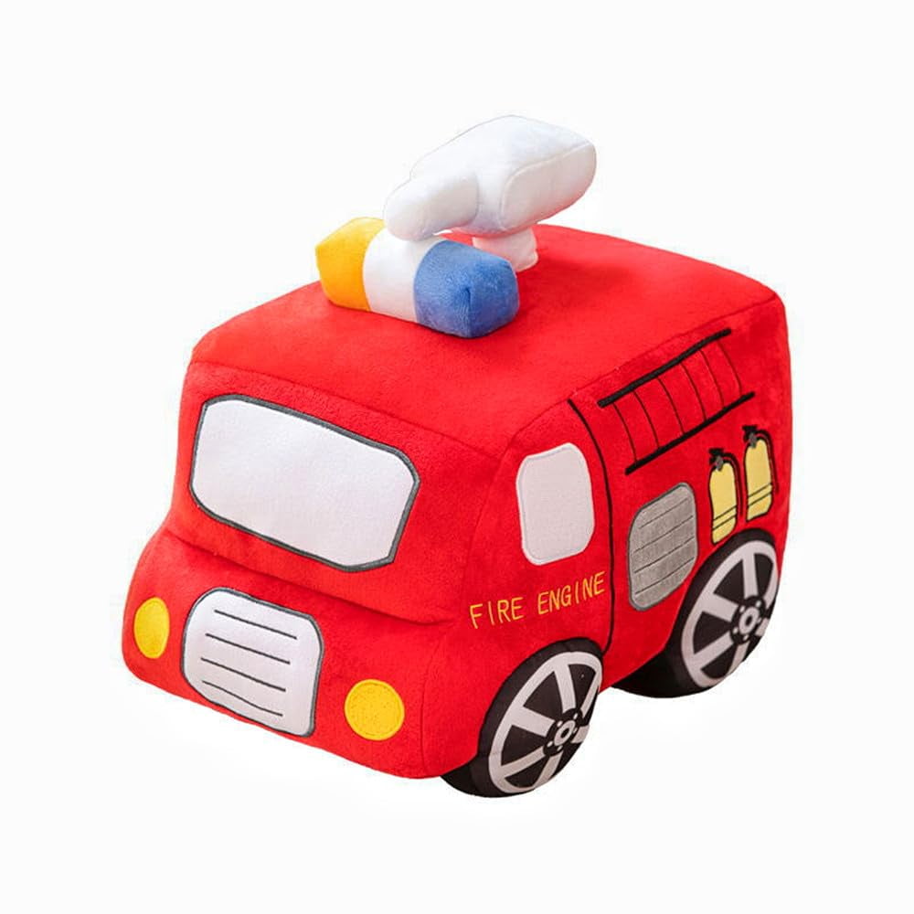 Bus Plush Toy car Plush Simulation School Bus Cute Cartoon Pillow ...