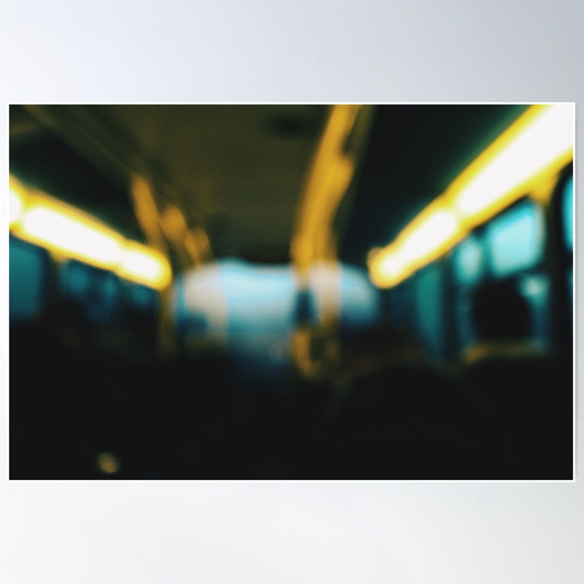 Bus Poster Wall Art, Modern Wall Decor For Living Room Bedroom, 8x12 ...