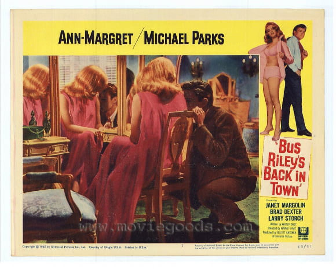 Bus Riley's Back in Town - movie POSTER (Style G) (11" x 14") (1965 ...