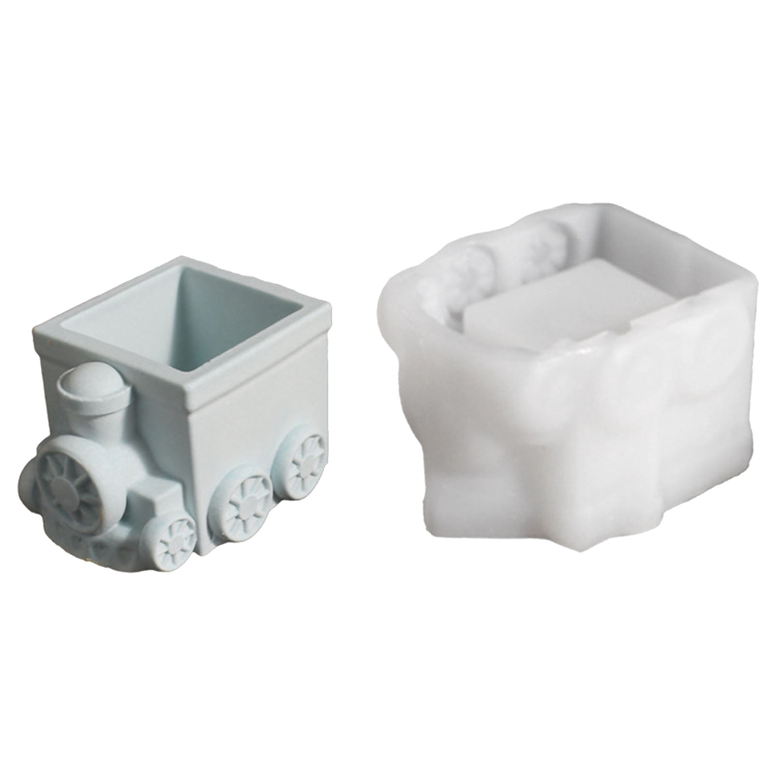 Bus Shaped Succulents Plant Silicone Moulds Plasters Molds Castings ...