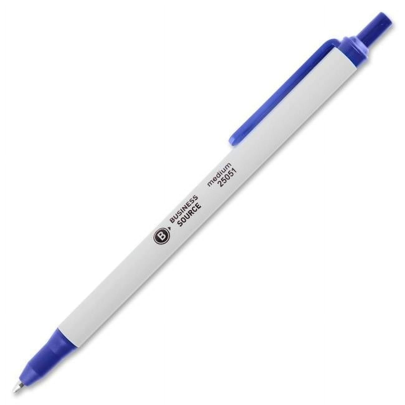 Bus. Source Retractable Ballpoint Pens - Walmart.com