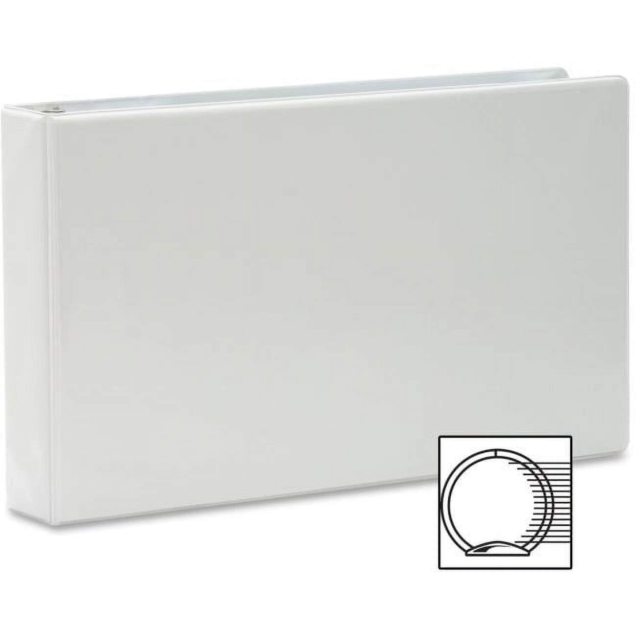 Bus. Source Tabloid-size White Reference Binder - Walmart.com