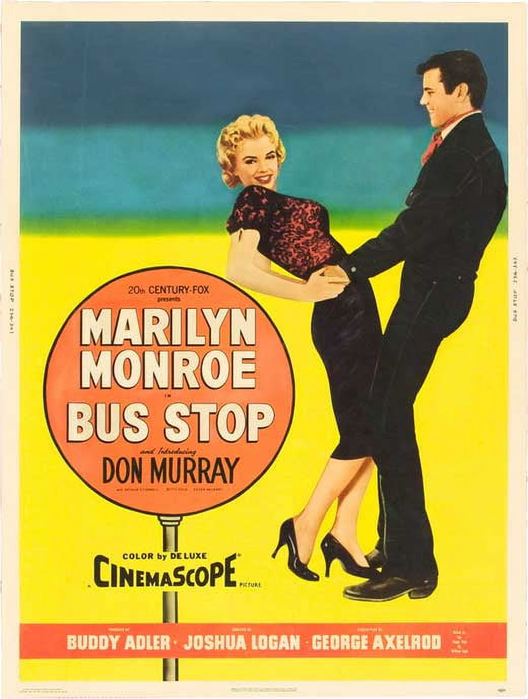 Bus Stop (1956) 11x17 Movie Poster - Walmart.com