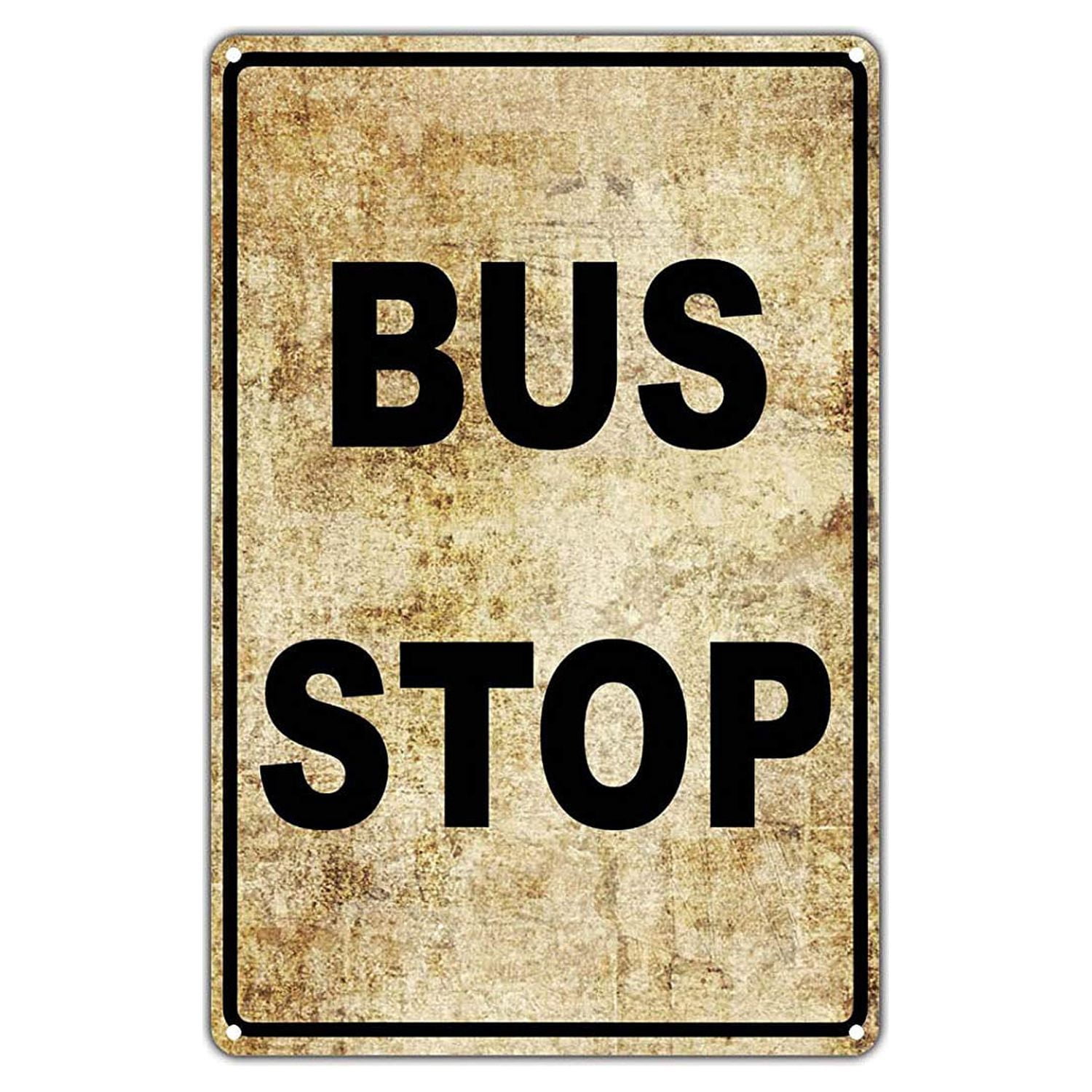 old bus sign